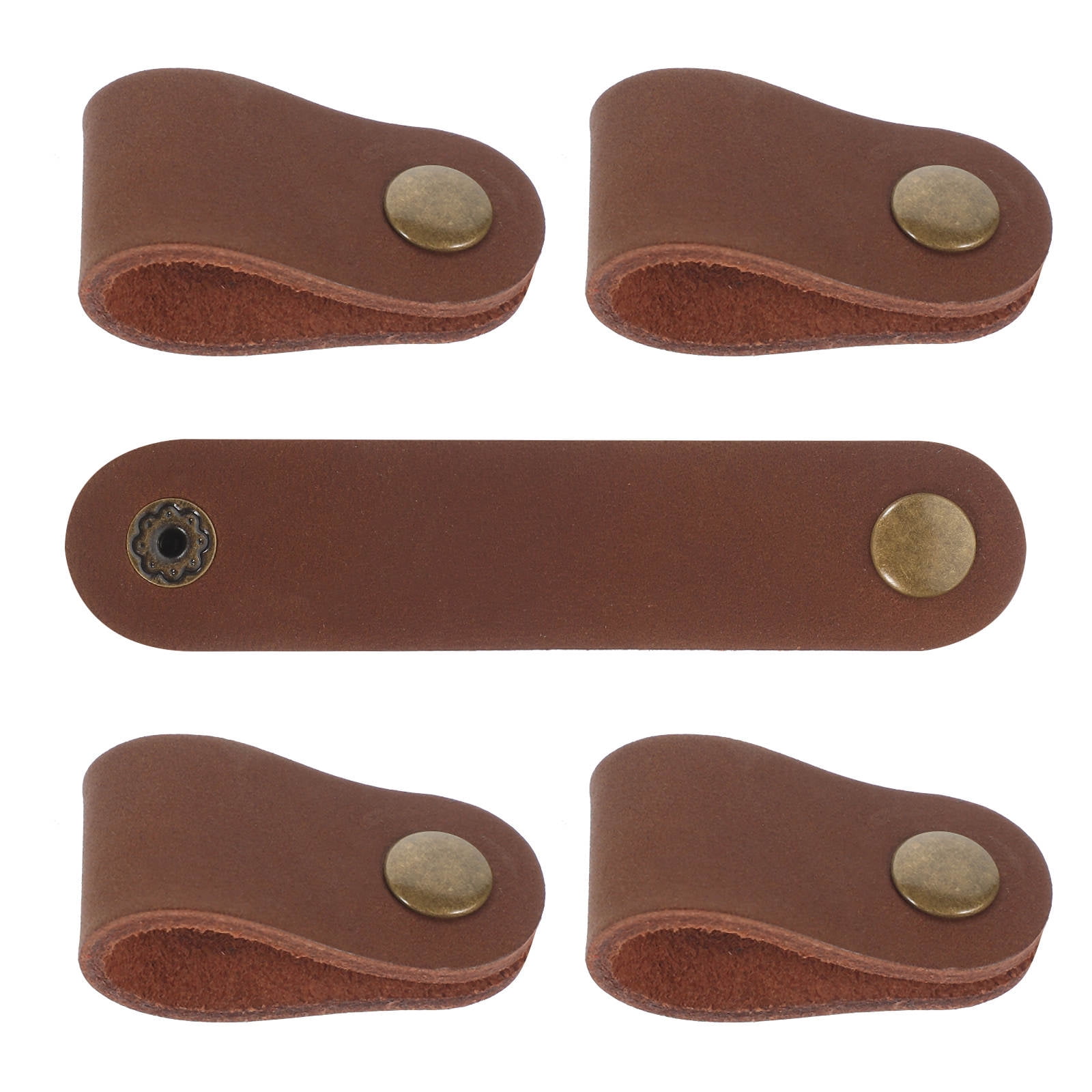 STRANDCHIC 5Pcs Rectangular Leather Cable Organizer for Cable ...