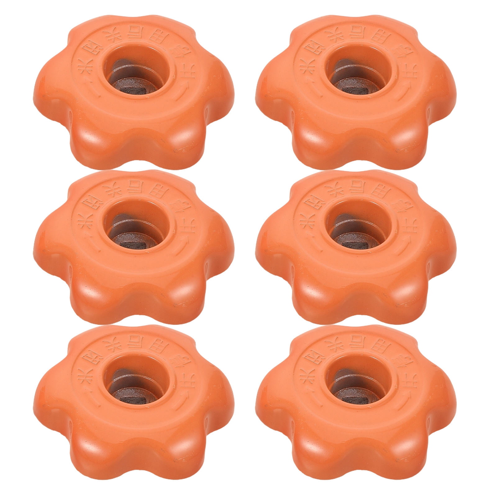 STRANDCHIC 6-Pack Orange Iron Angle Self-Closing Valves Plumbing ...