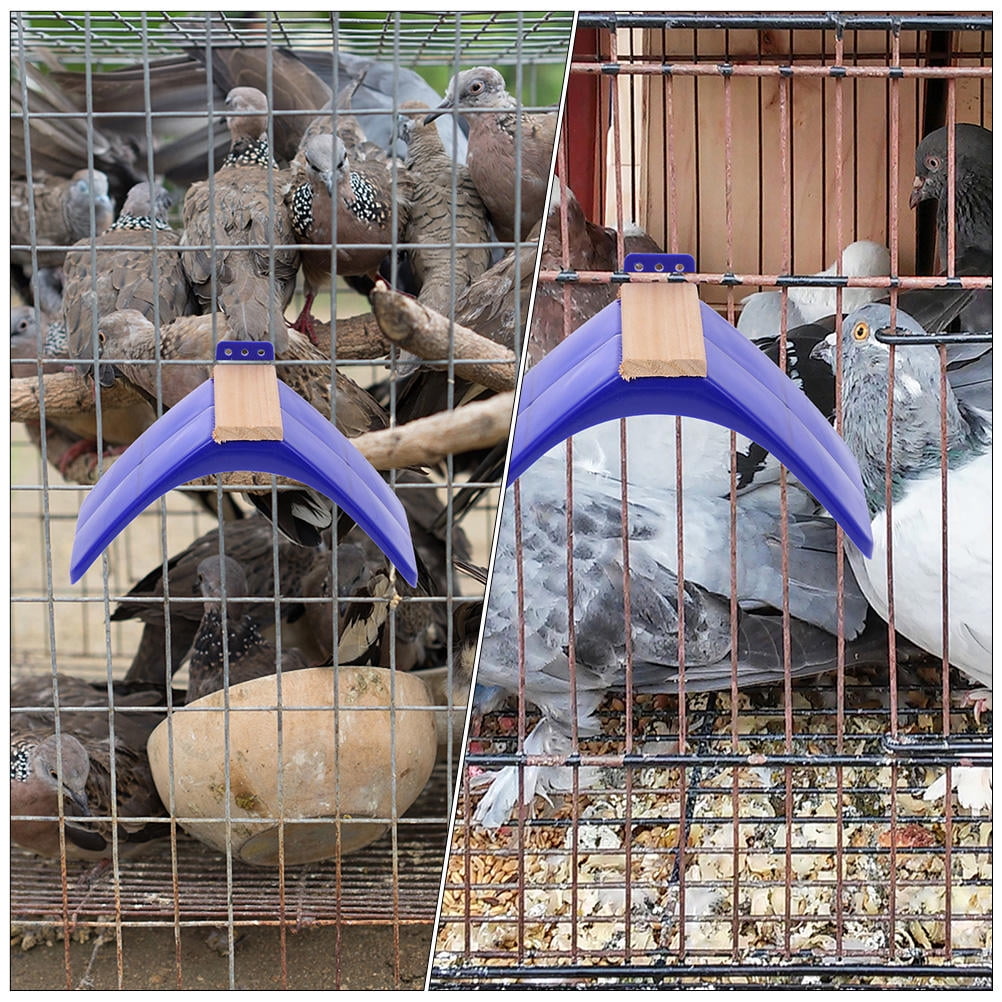 STRANDCHIC 6pcs Rectangular Wood Perches Stand for Birds Resting at ...