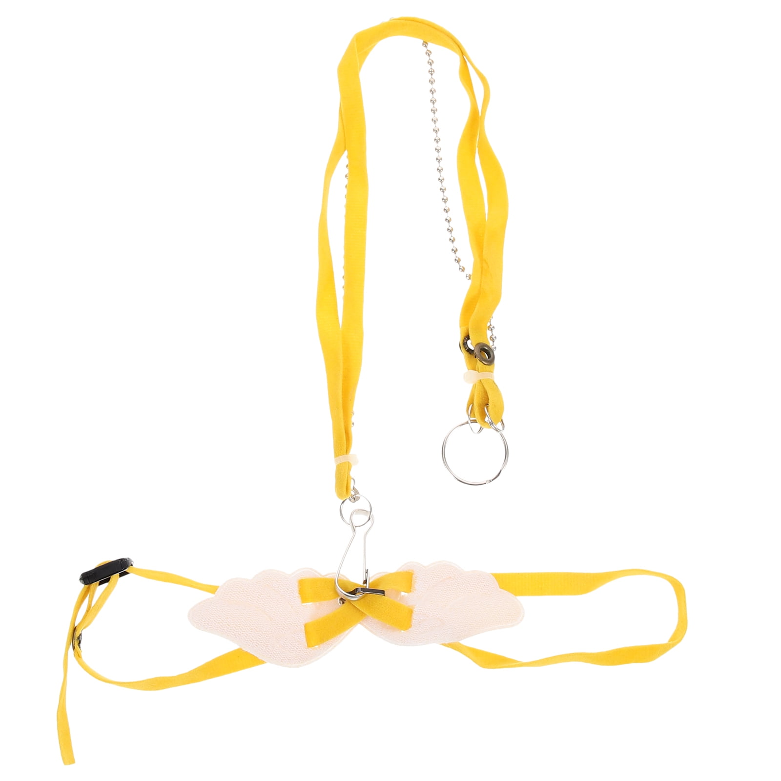 STRANDCHIC Adjustable Yellow Reptile Harness Rope Suitable for Bearded ...