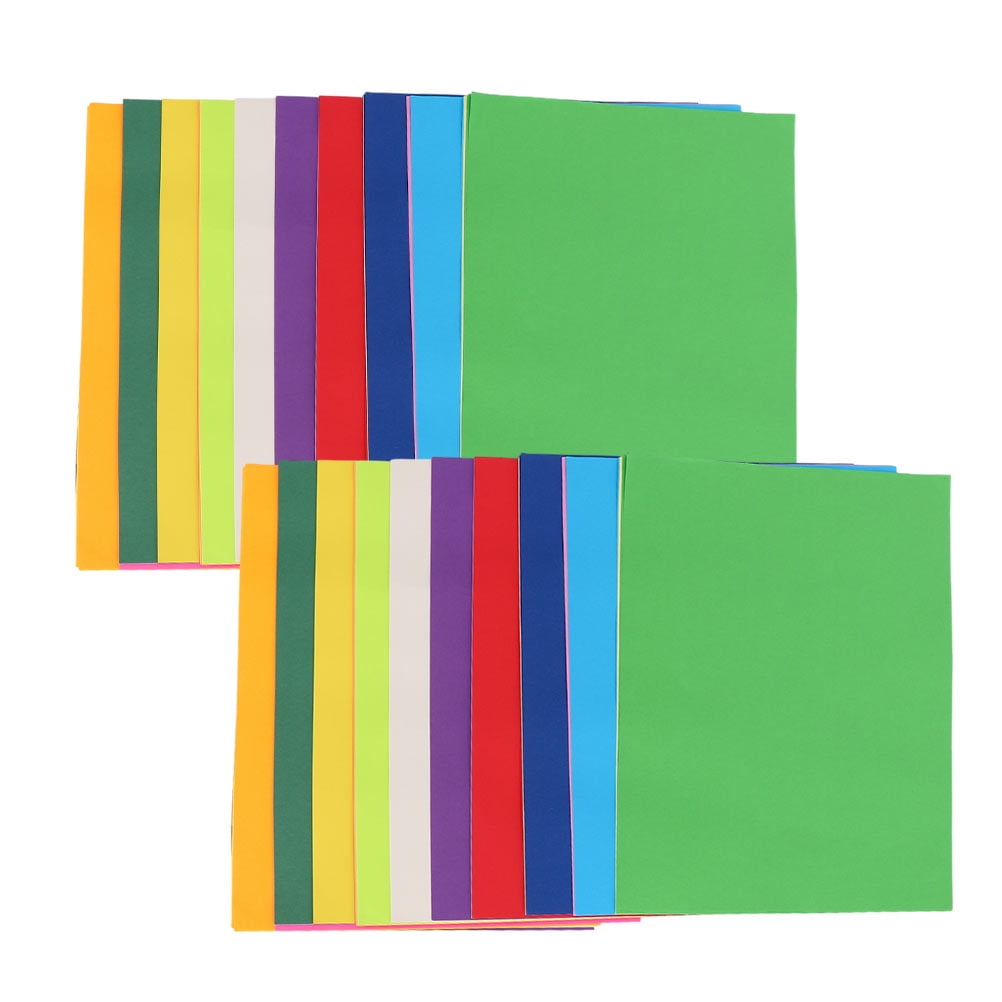 STRANDCHIC Assorted Color Square Folding Paper for Crafts, Handicraft ...