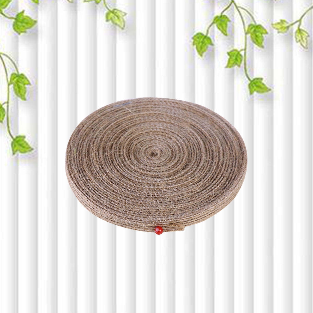 STRANDCHIC Craft Jute Webbing Tape Weaving Web 1Pack Brown for present ...