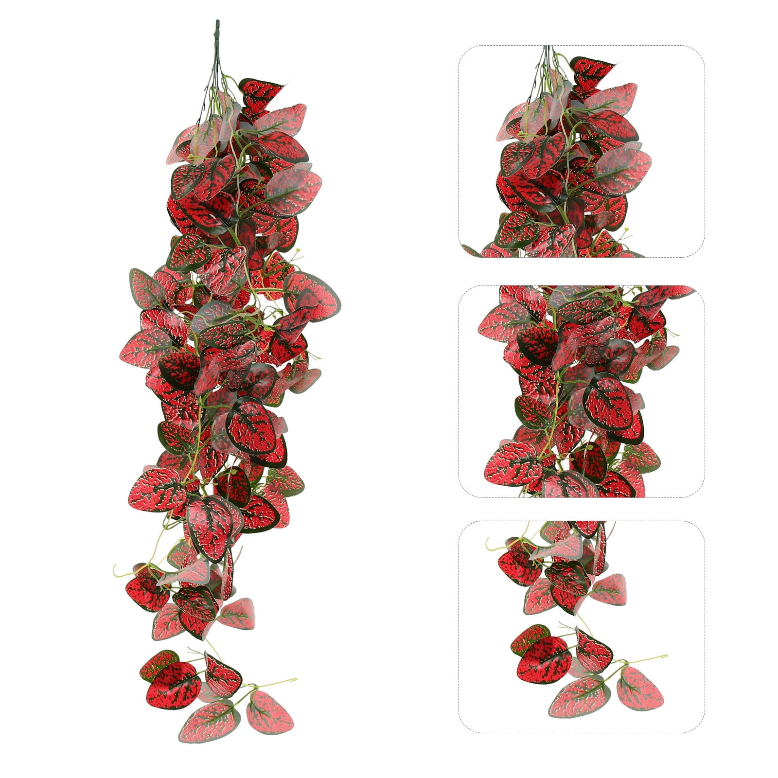 STRANDCHIC Decorative Leaf Vines Wall Hanging Decor Plastic Garden ...