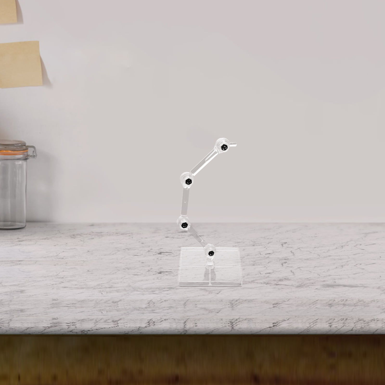 STRANDCHIC Transparent Plastic Action Figure Stand 1Pack Collectors ...