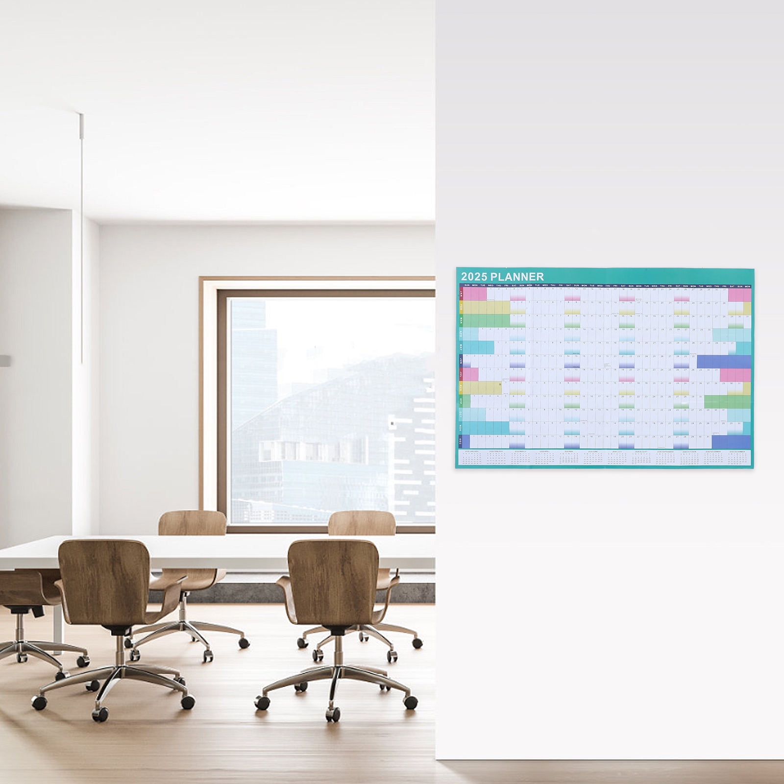 STRANDCHIC Wall Mounted Calendar Sturdy Paper Material Aesthetic Home ...