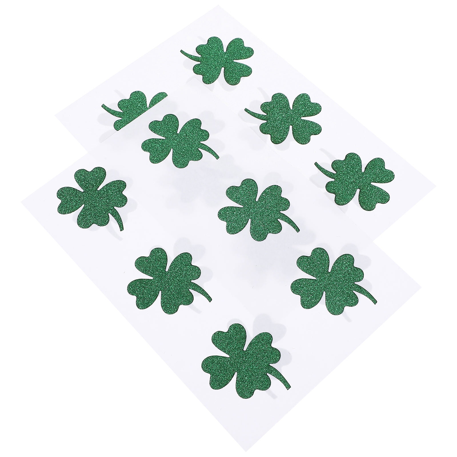 STRANDCHIC Shiny Shamrock Stickers 24pcs for St Patrick's Day ...