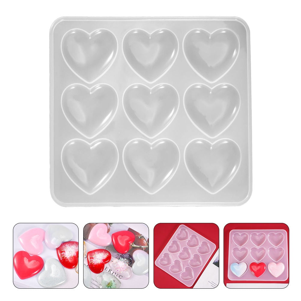 STRANDCHIC Heart Shaped Molds Transparent Making Mold for Family ...