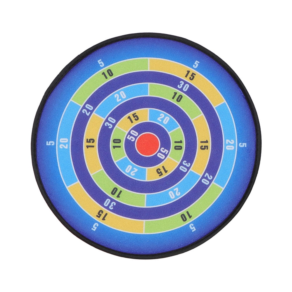 STRANDCHIC Kids Dart Board Toy Set in Blue Fabric - Educational ...