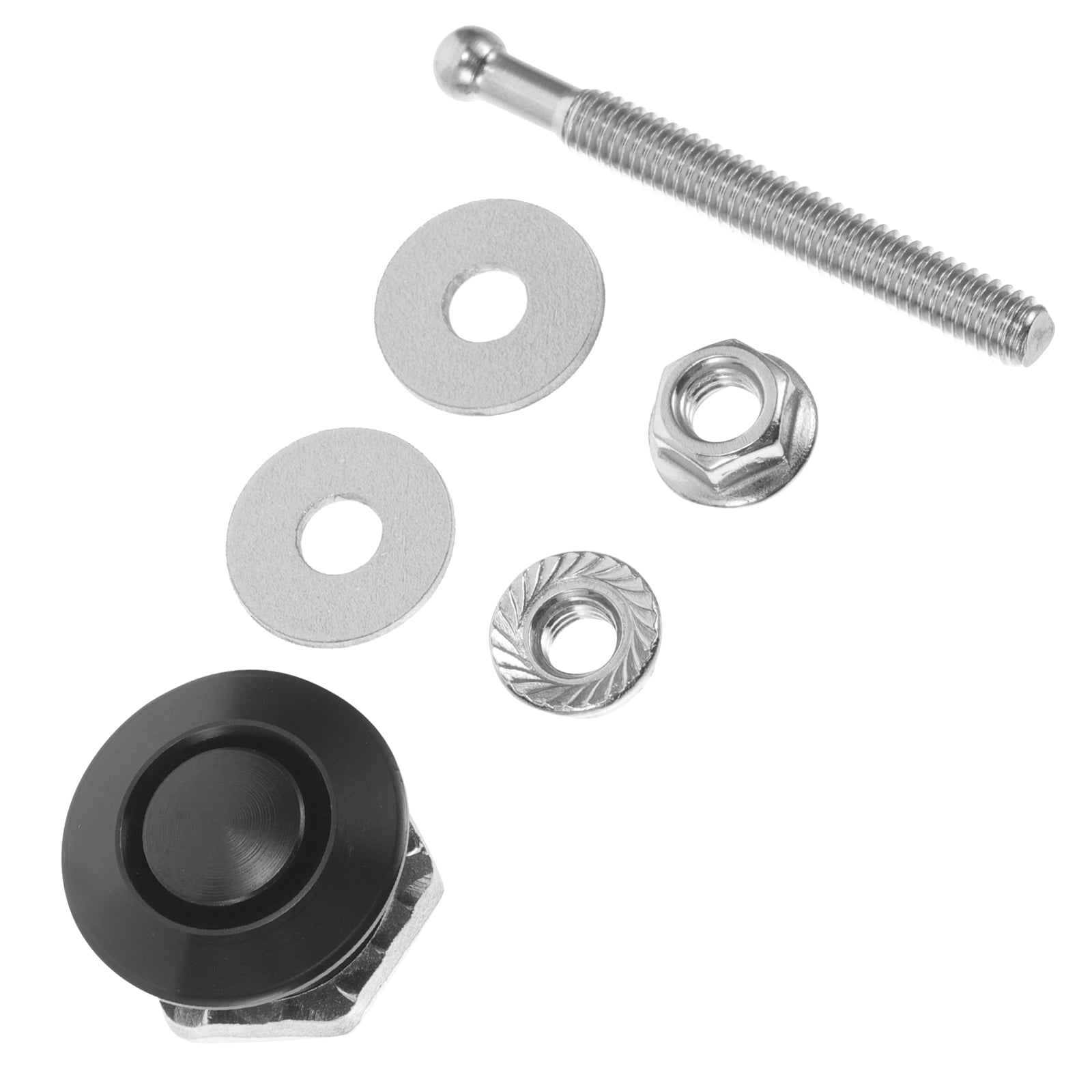 STRANDCHIC Locking Hood Pin 1 Set Racing Style Compact Design for Car ...