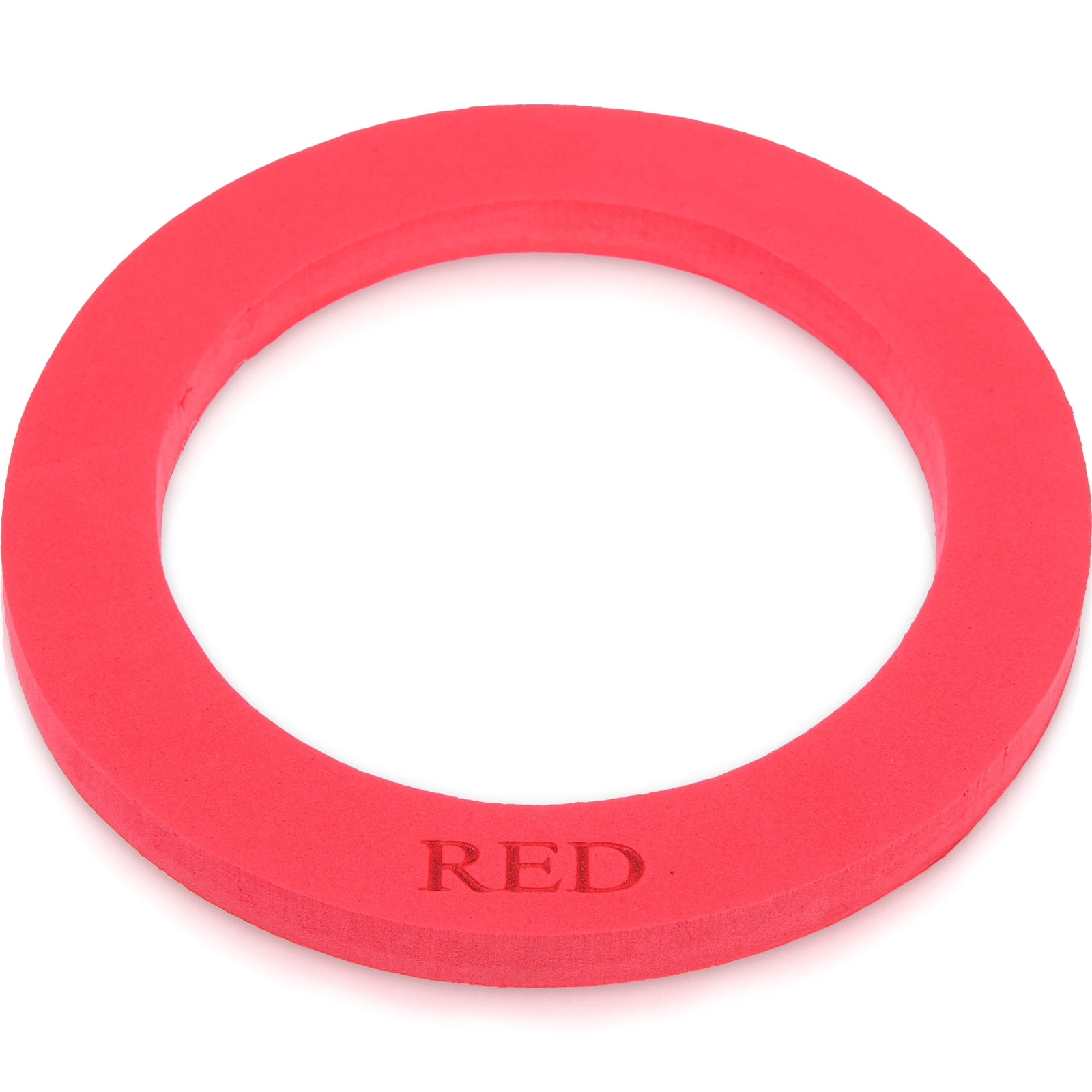 STRANDCHIC Red Mousse Kick Drum Compression Effect Foam Pad 1 Piece for ...