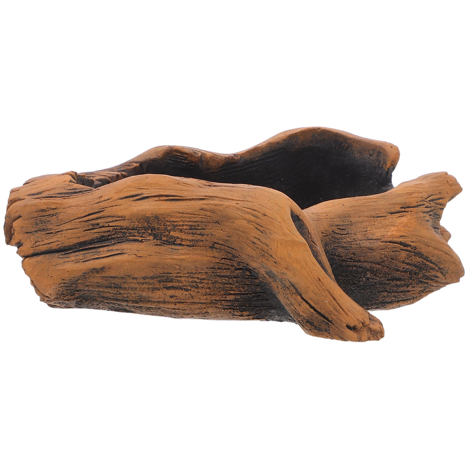 STRANDCHIC Elegant Planter Small Concrete Pot Chocolate 1Pack - Walmart.com