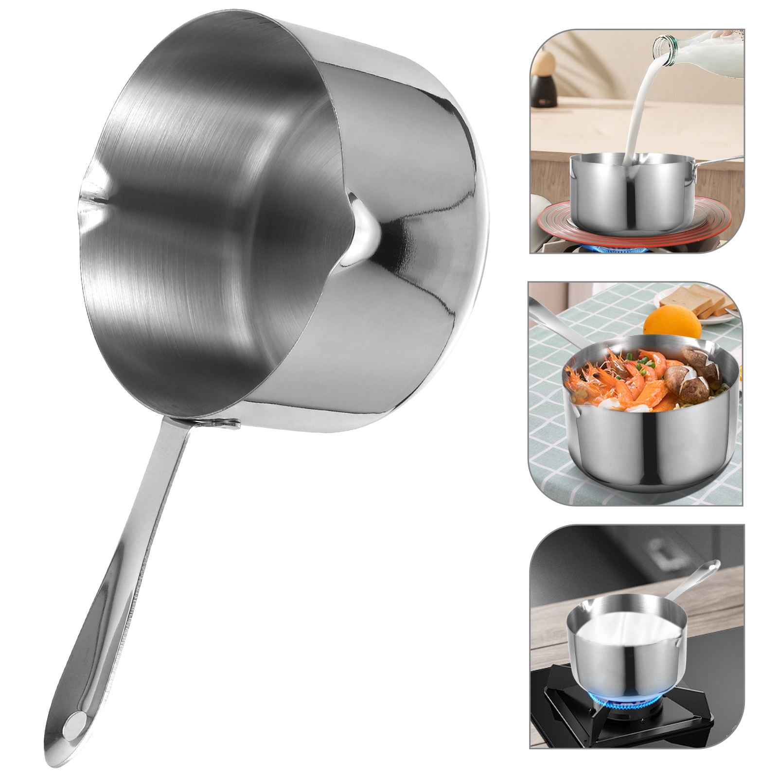 STRANDCHIC Small Nonstick Pan with Ergonomic Handle, Daily Use Frying ...