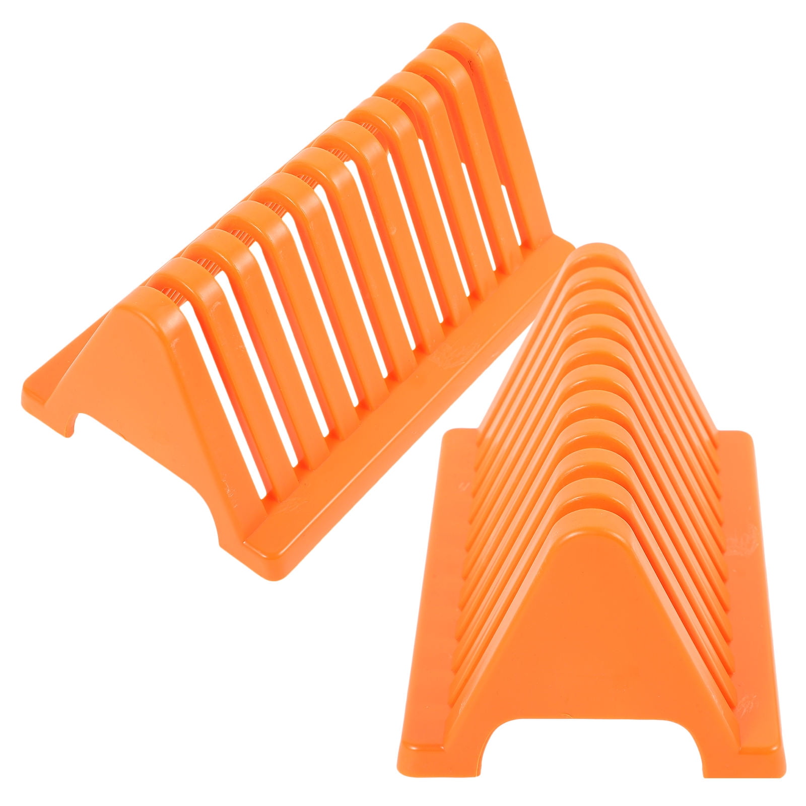 STRANDCHIC Orange 2Pack Microscope Slides Staining Racks for Slide ...