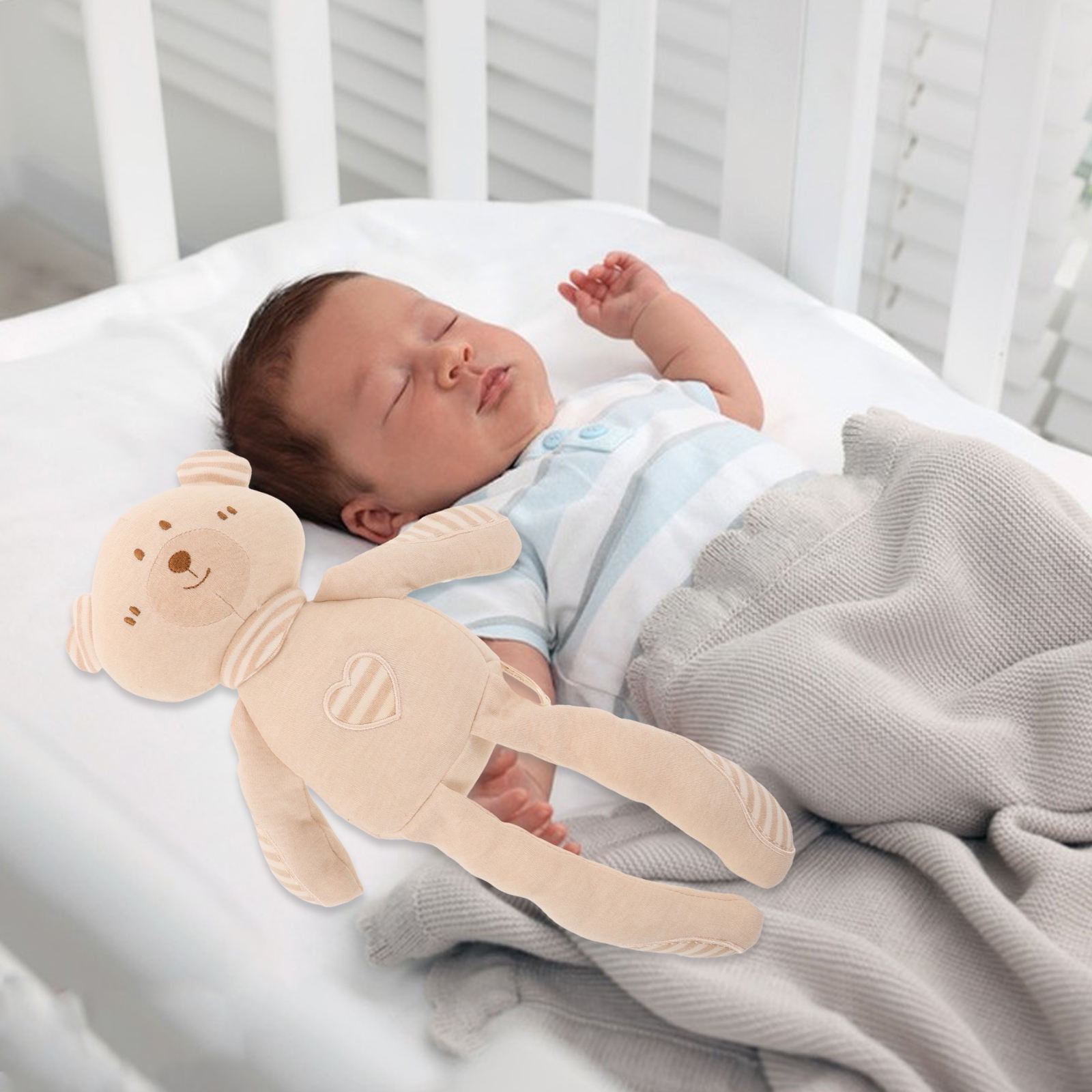 STRANDCHIC Organic Baby Toys Cotton Soothing Stuffed Animal 1Pack For ...