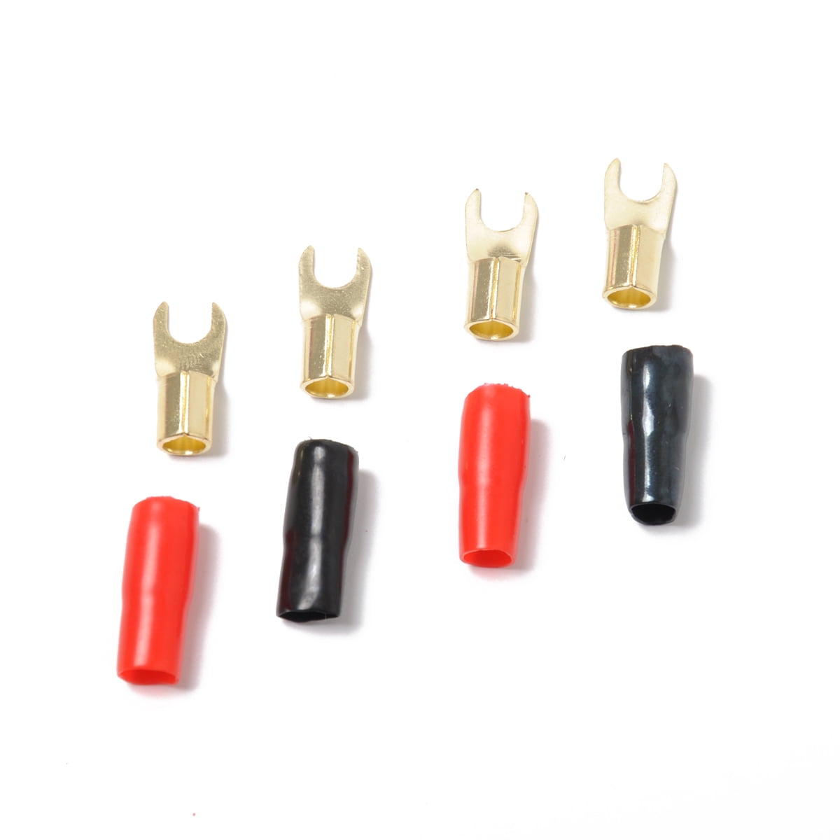 STRANDCHIC 5Pairs Assorted Color 8 Gauge Copper Crimp Terminals for ...
