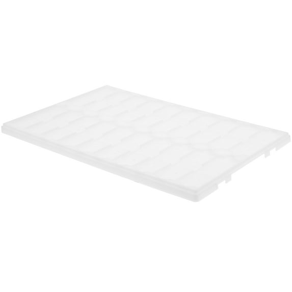 STRANDCHIC Red Plastic Microscope Slide Tray for Storage Holds 20 ...