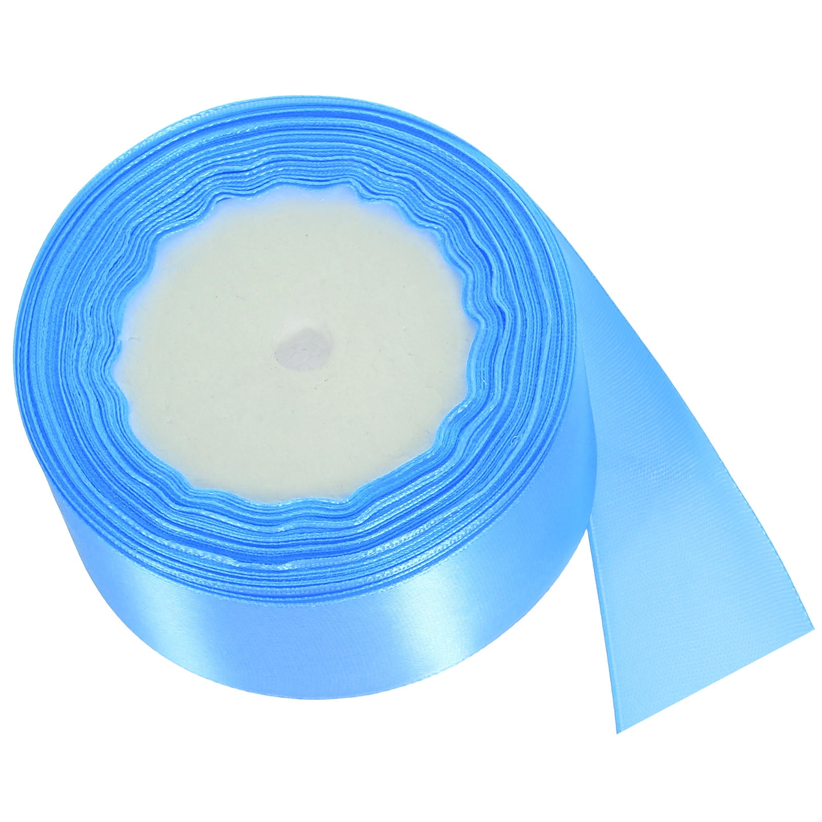 STRANDCHIC Ribbons for Crafting 1 Roll Sky-Blue Polyester for present ...