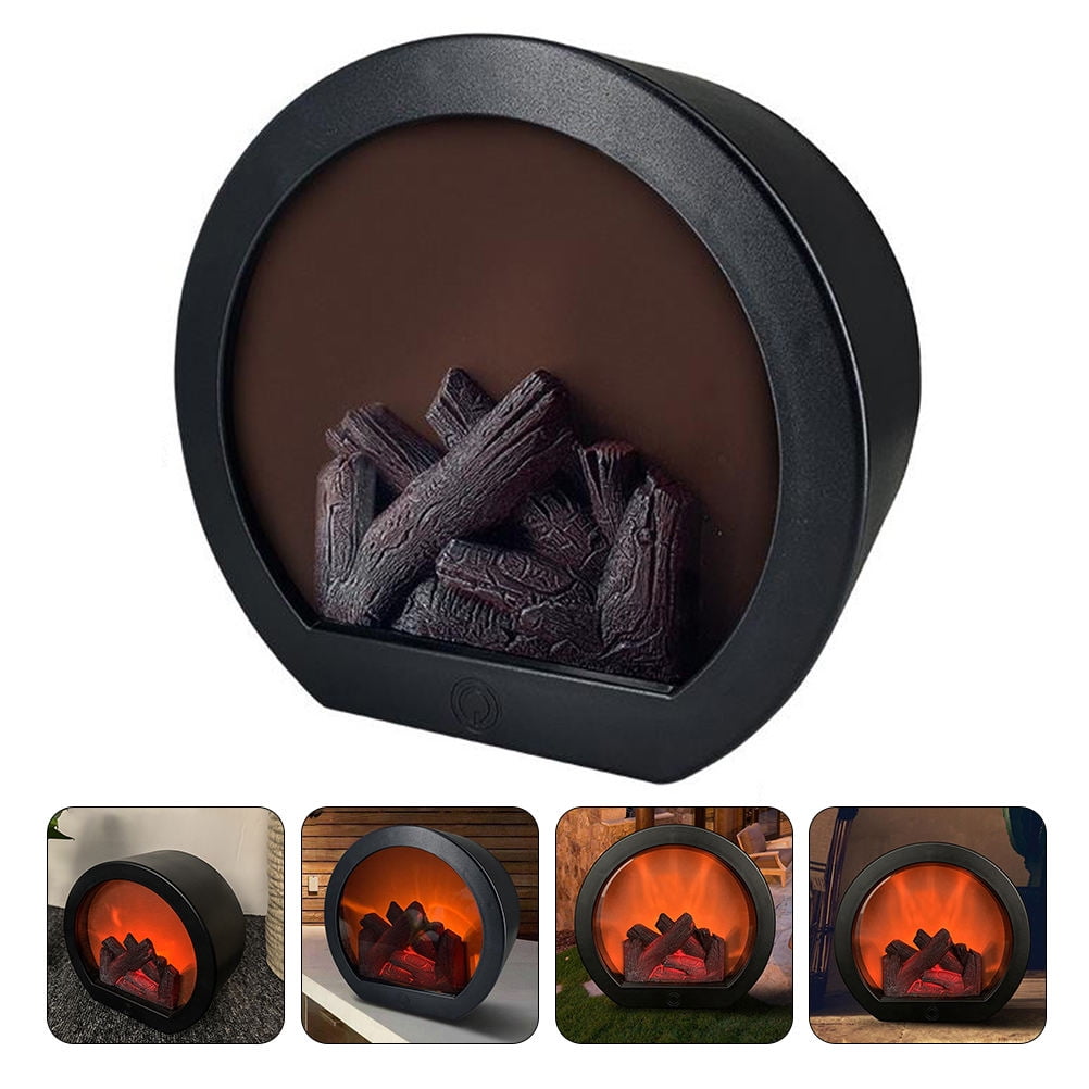 STRANDCHIC Simulation Fireplace Light Decorative Table Lamp Assorted ...