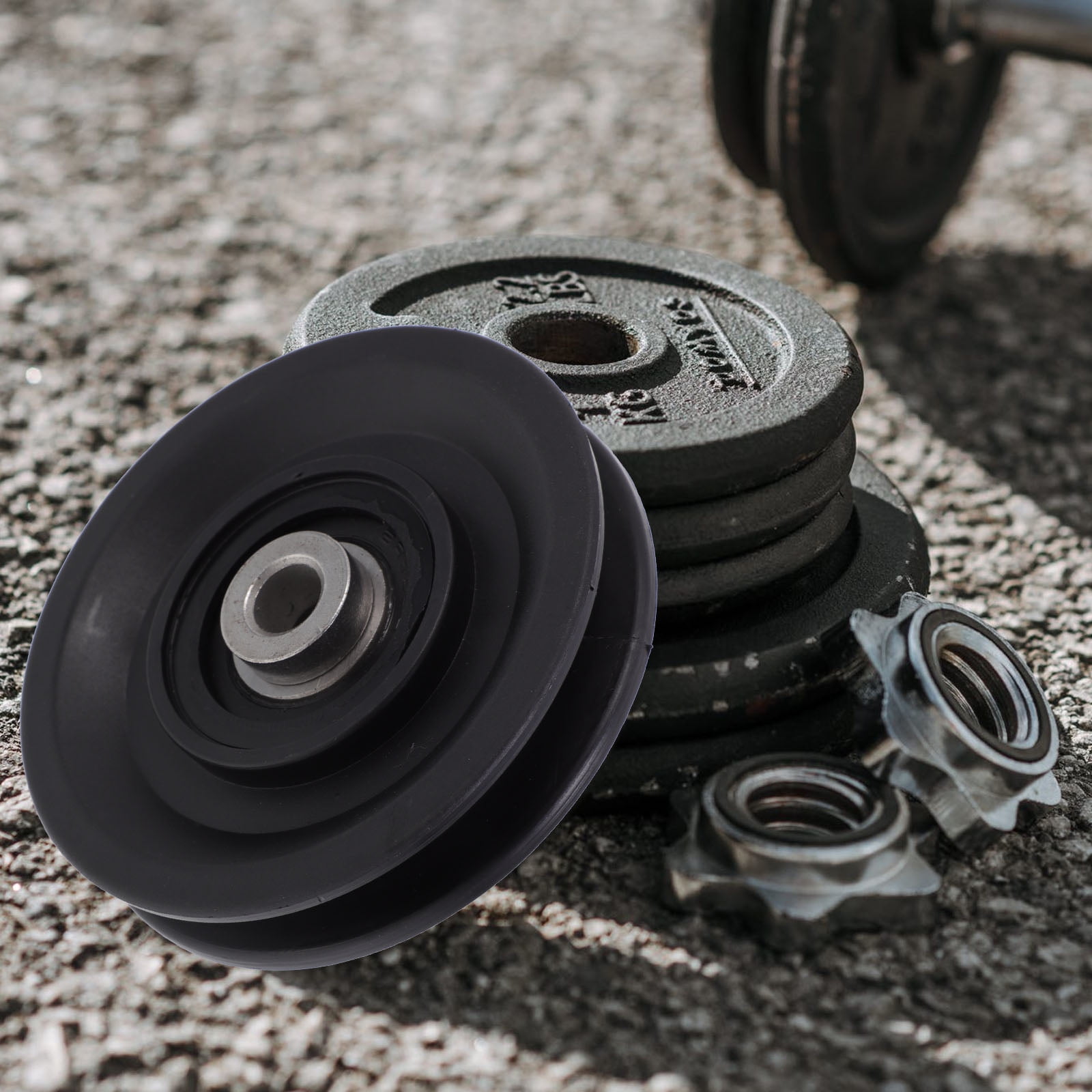 STRANDCHIC Fitness Pulley Wheel Durable Equipment Assorted Color 1Pcs ...