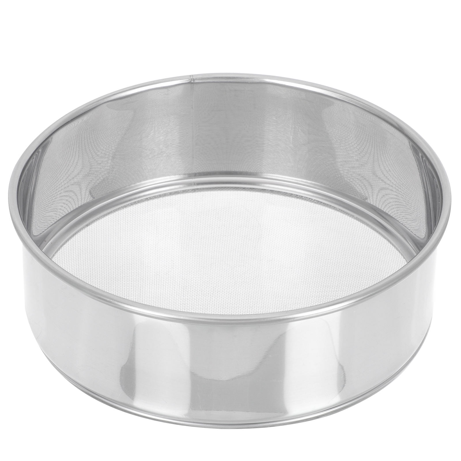 STRANDCHIC 30 cm Stainless Steel Round Sieve for Kitchen, Soil, Grain ...