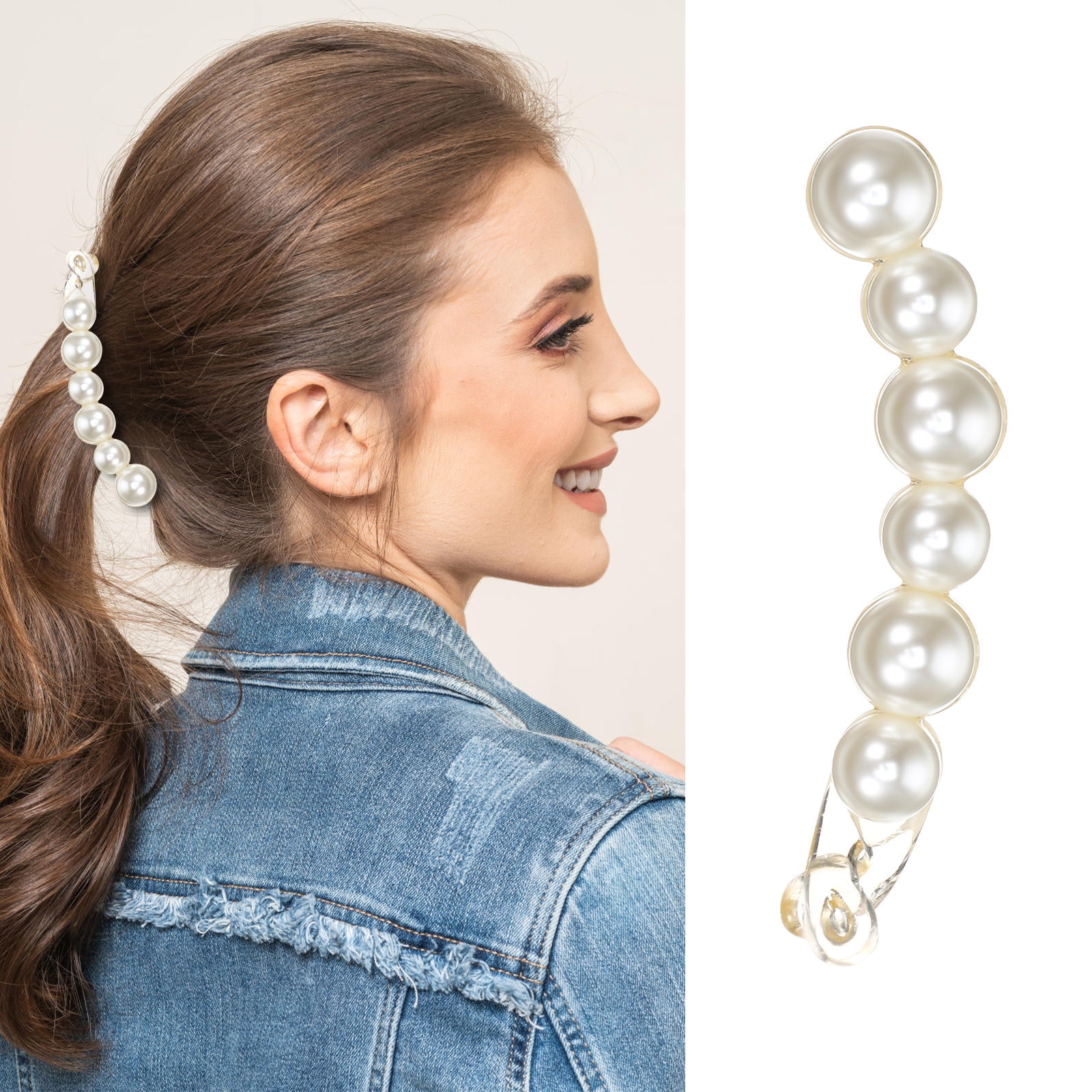 STRANDCHIC Hair Clamp Plastic Fix Hair Banana Shaped Accessory for ...
