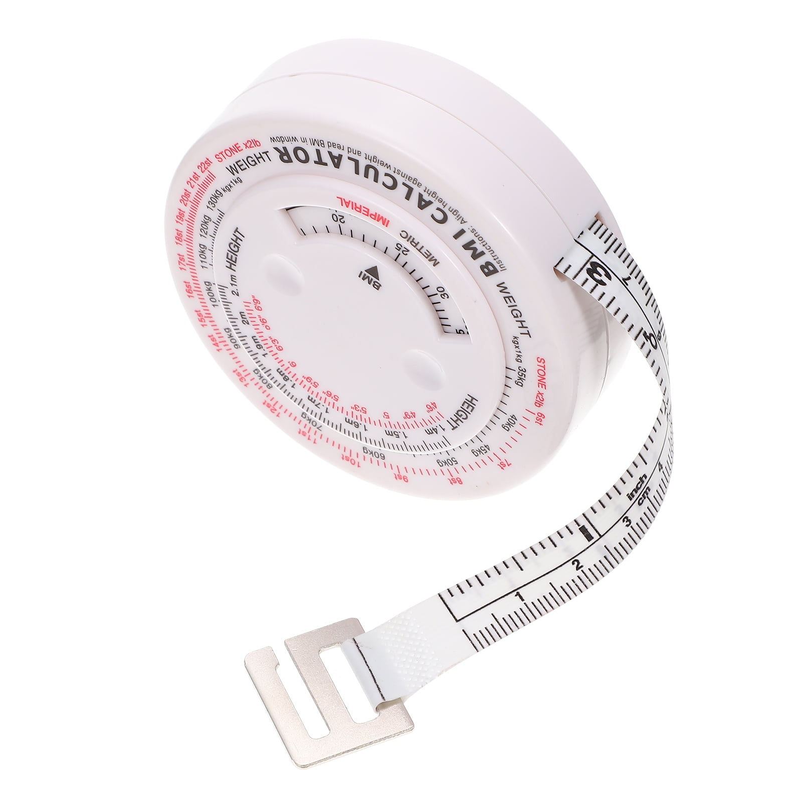 STRANDCHIC White Retractable Tape Measure for Body Measurements with ...