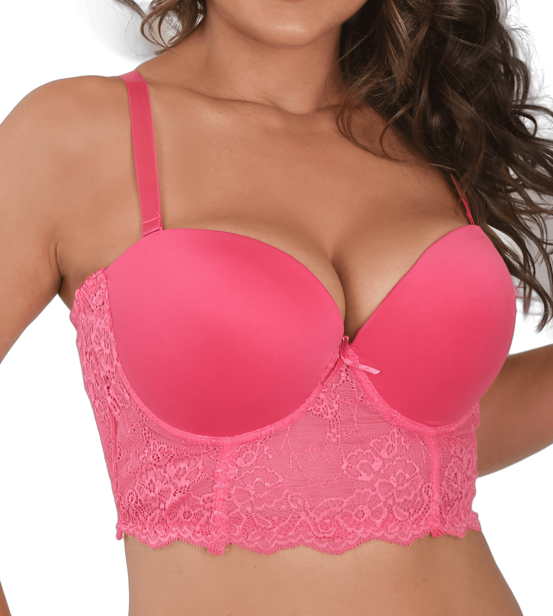 Honeyb Strapless Longline Bra