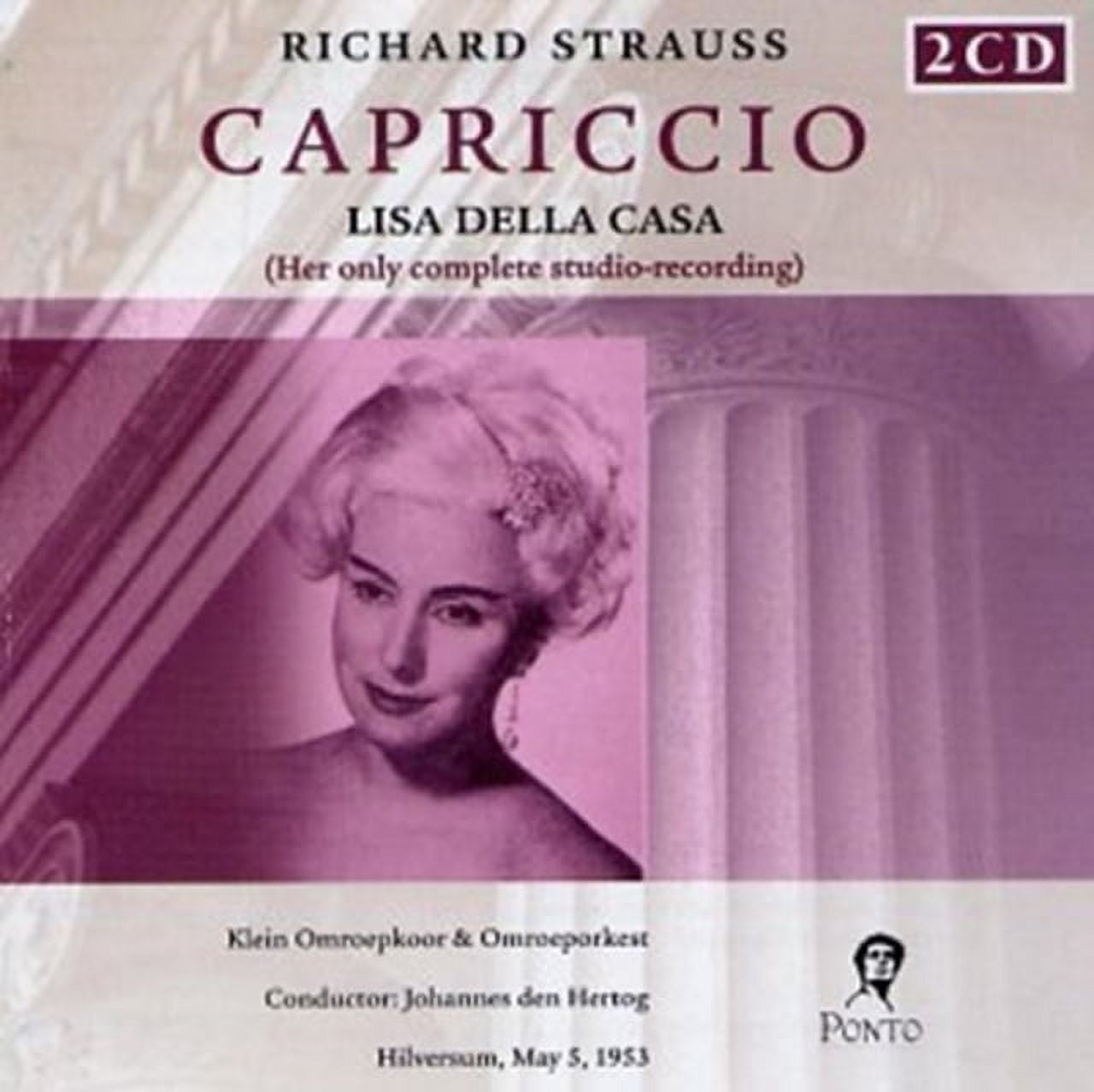 STRAUSS CAPRICCIO. (LISA DELLA CASA RENAAT VERBRUGGEN CHRIS SCHEFFER ...