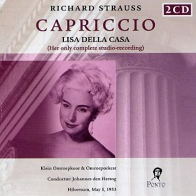 STRAUSS CAPRICCIO. (LISA DELLA CASA RENAAT VERBRUGGEN CHRIS SCHEFFER ...