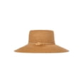 Time and Tru Women's Wide Brim Panama Hat, Brown - Walmart.com