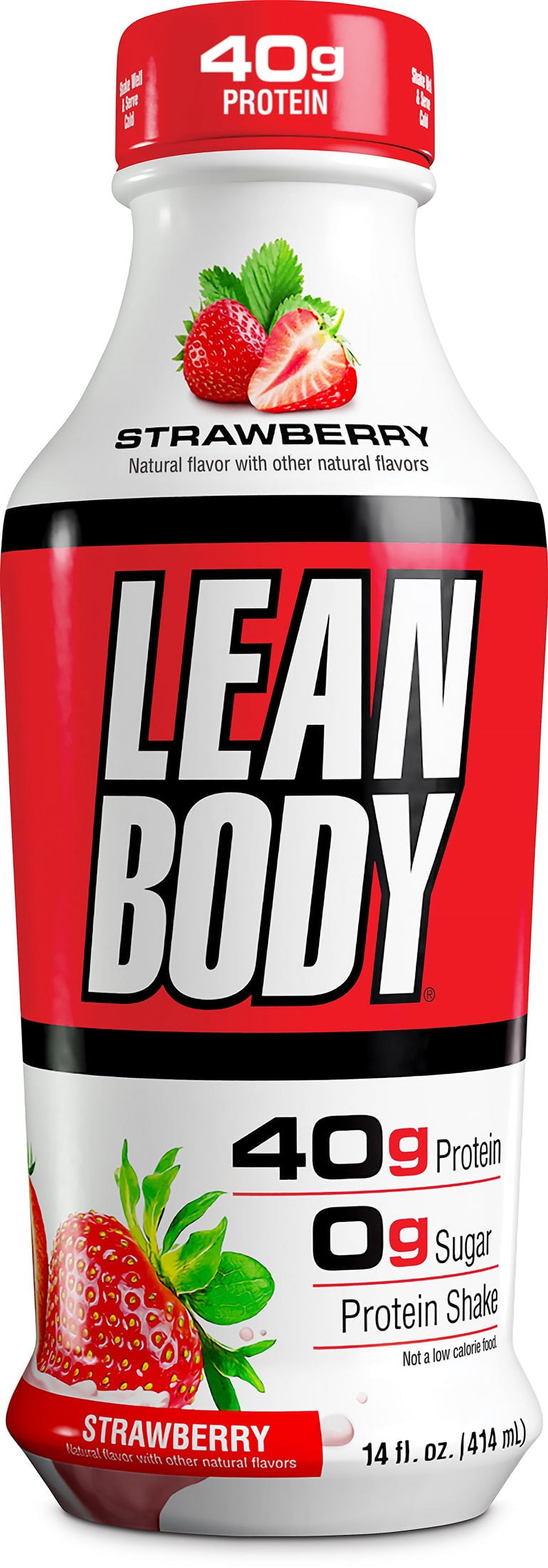 STRAWBERRY LEAN BODY PROTEIN SHAKE - Walmart.com