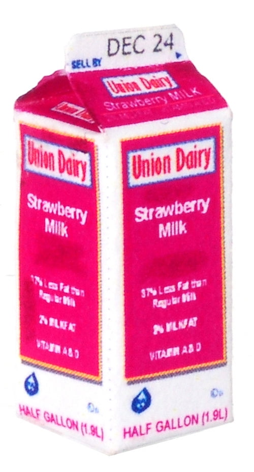 STRAWBERRY MILK Miniature Scale - Walmart.com