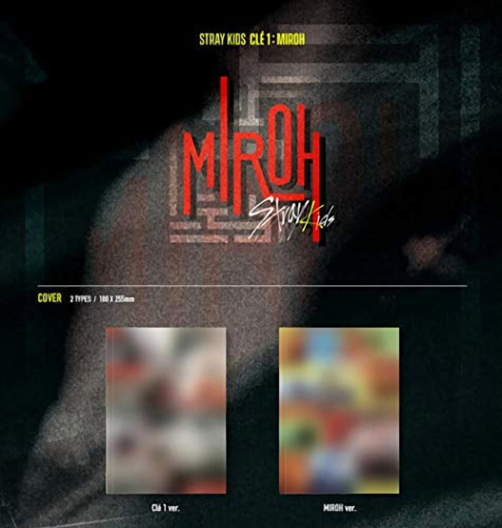 Photocard Stray Kids STRAY KIDS - Clé 1: Miroh [262] Album Version Clé ...