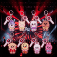 STRAY KIDS Inspired Keychain Collection - 8pcs Adorable SKZOO Charms ...