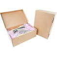 10 Pack Cardboard Shoe Boxes with Lid, 12.6x8.7x4.73", Multi-Purpose ...