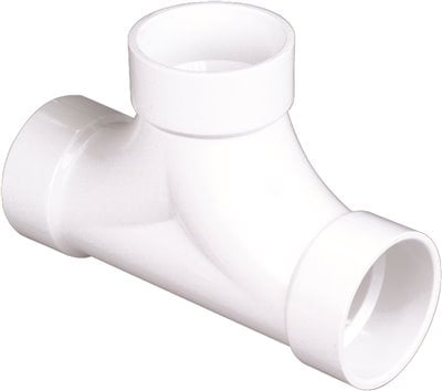 STREAMLINE™ DWV PVC 2-WAY CLEANOUT TEE, 4 IN. per 3 Each - Walmart.com