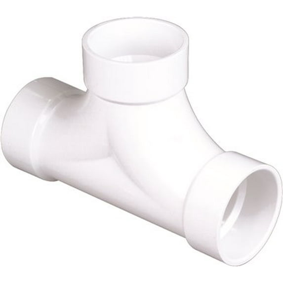 STREAMLINE™ DWV PVC 2-WAY CLEANOUT TEE, 4 IN. per 3 Each - Walmart.com