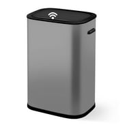 Pirecart 18.5 Gallon Automatic Trash Can, Touchless Motion Sensor ...