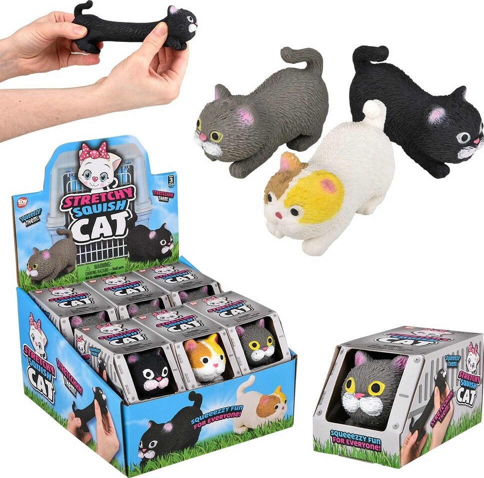 Stretchy, Squish Cat (One) - Walmart.com