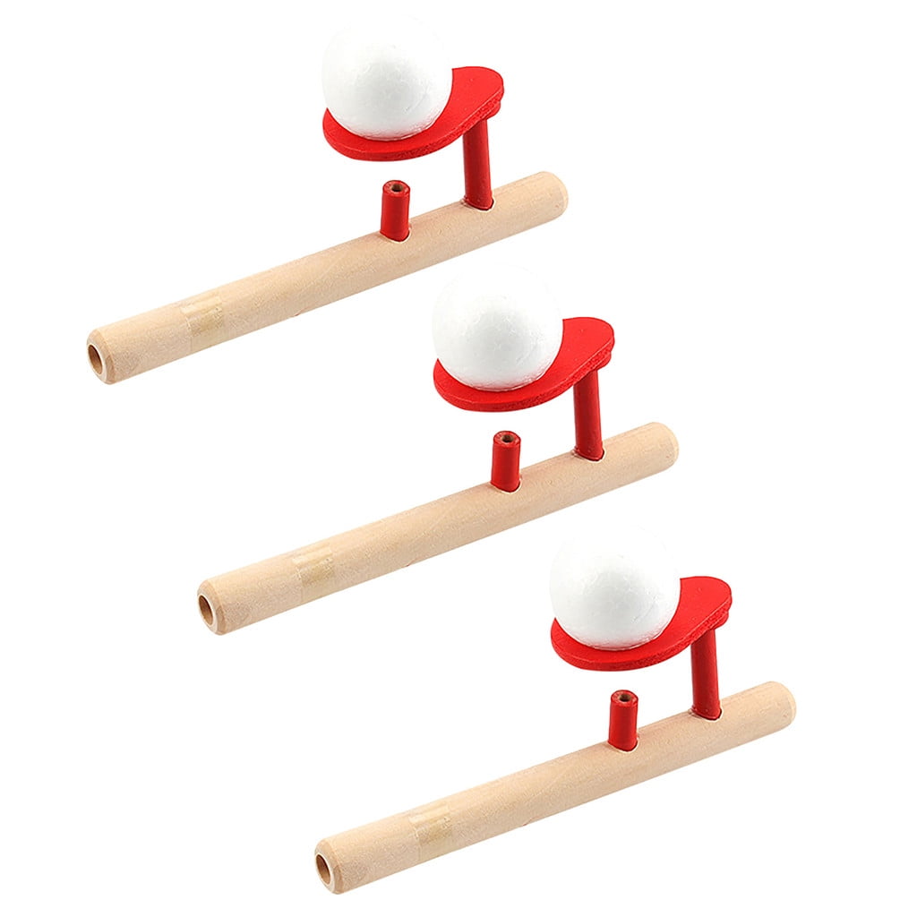 STROLA Desktop Game Toys,3PCS Kids Wooden Toy Nostalgic Gadgets Wooden ...