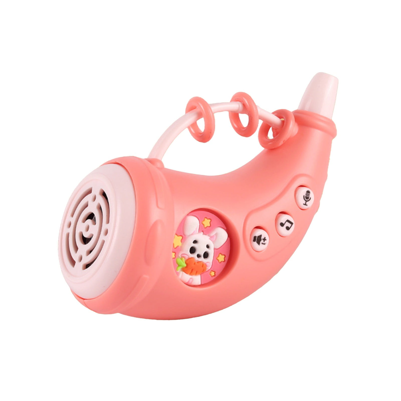 STROLA Ki-ds Karaoke Microphone with Recording, Pink Educational ...