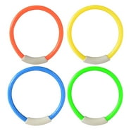Banzai Spring & Summer Toys Pool Time Dive Rings 6-Pack - Walmart.com