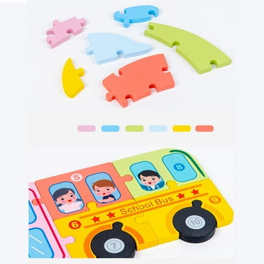 The Learning Journey My First Lift & Learn Jungle Puzzle 7 Pcs - Educational Toddler Toy ...