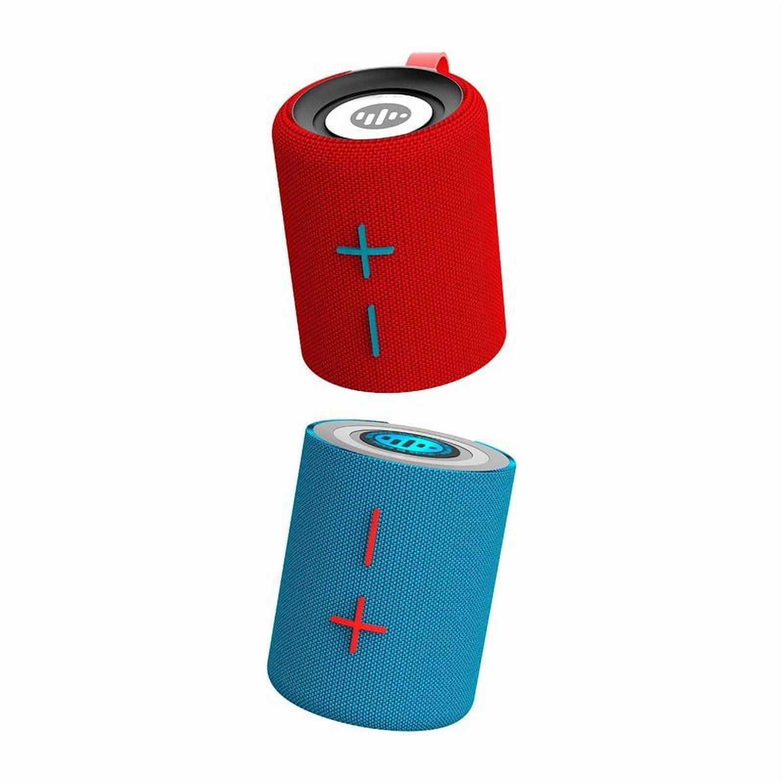 STROMBERG TWIN-2 Portable Bluetooth Speaker - Magnetic 2-in-1, IPX4 Water Resistant, 10H ...