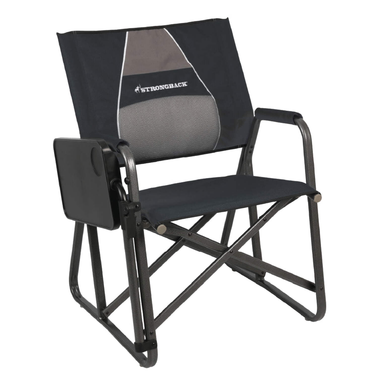STRONGBACK Director Chair with Side Table - Walmart.com