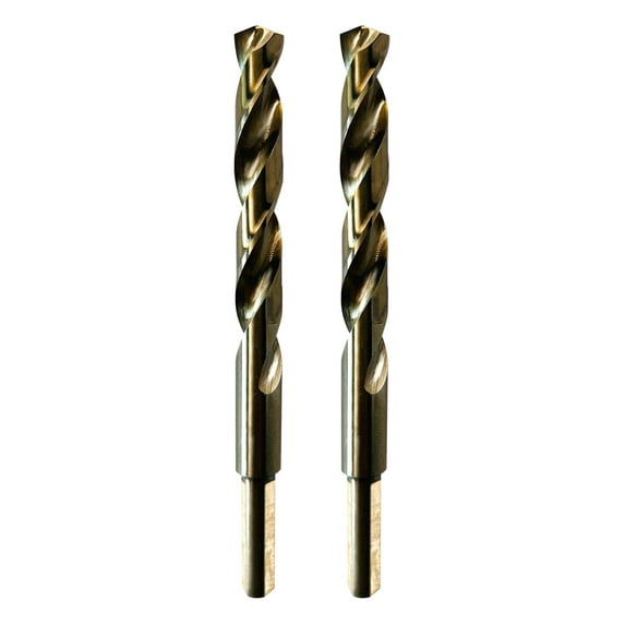 STROTON Cobalt Drill Bits (1/2 Inch,2Pcs) for Stainless Steel, Hardened ...