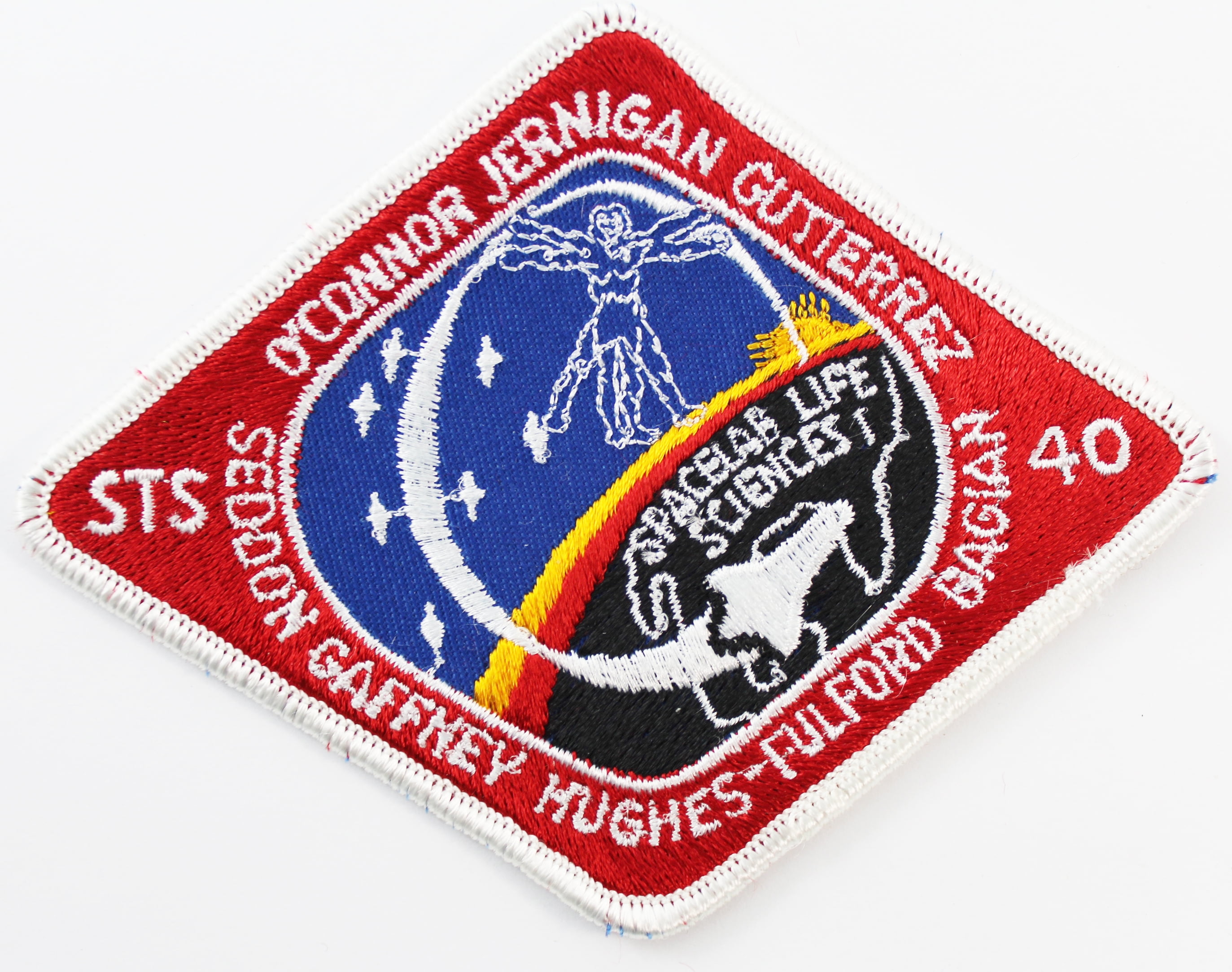 STS 40 NASA's Twelfth Columbia Shuttle flight Mission Crew Space Patch ...