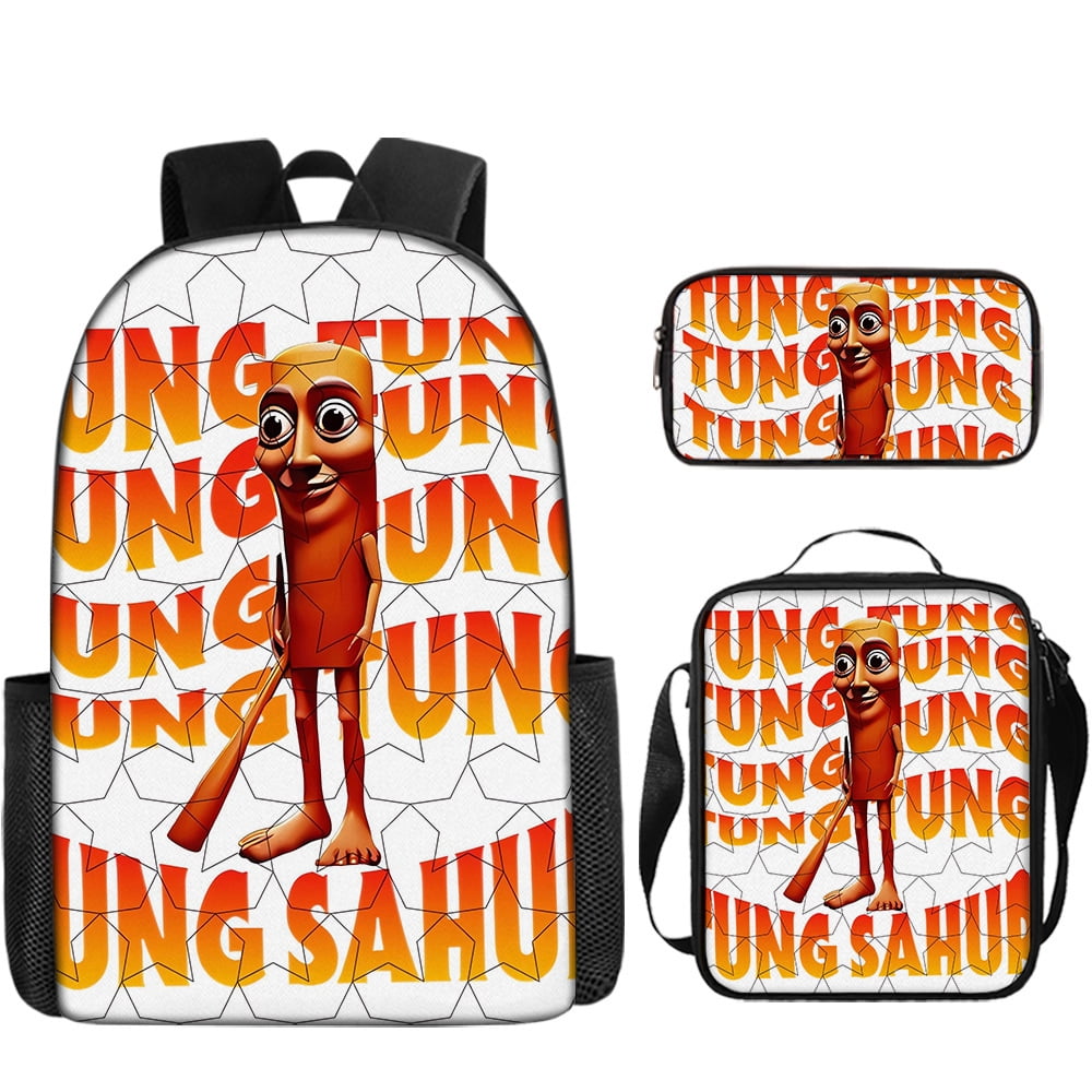 STUDENT BAG 3 PIECE SET Student bag (14 liters), back-to-school ...