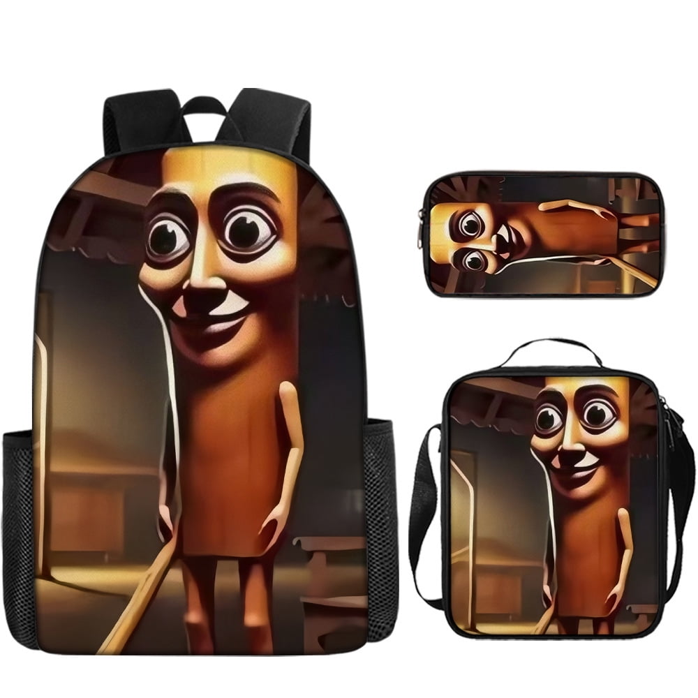 STUDENT BAG 3 PIECE SET Student bag (14 liters), back-to-school ...