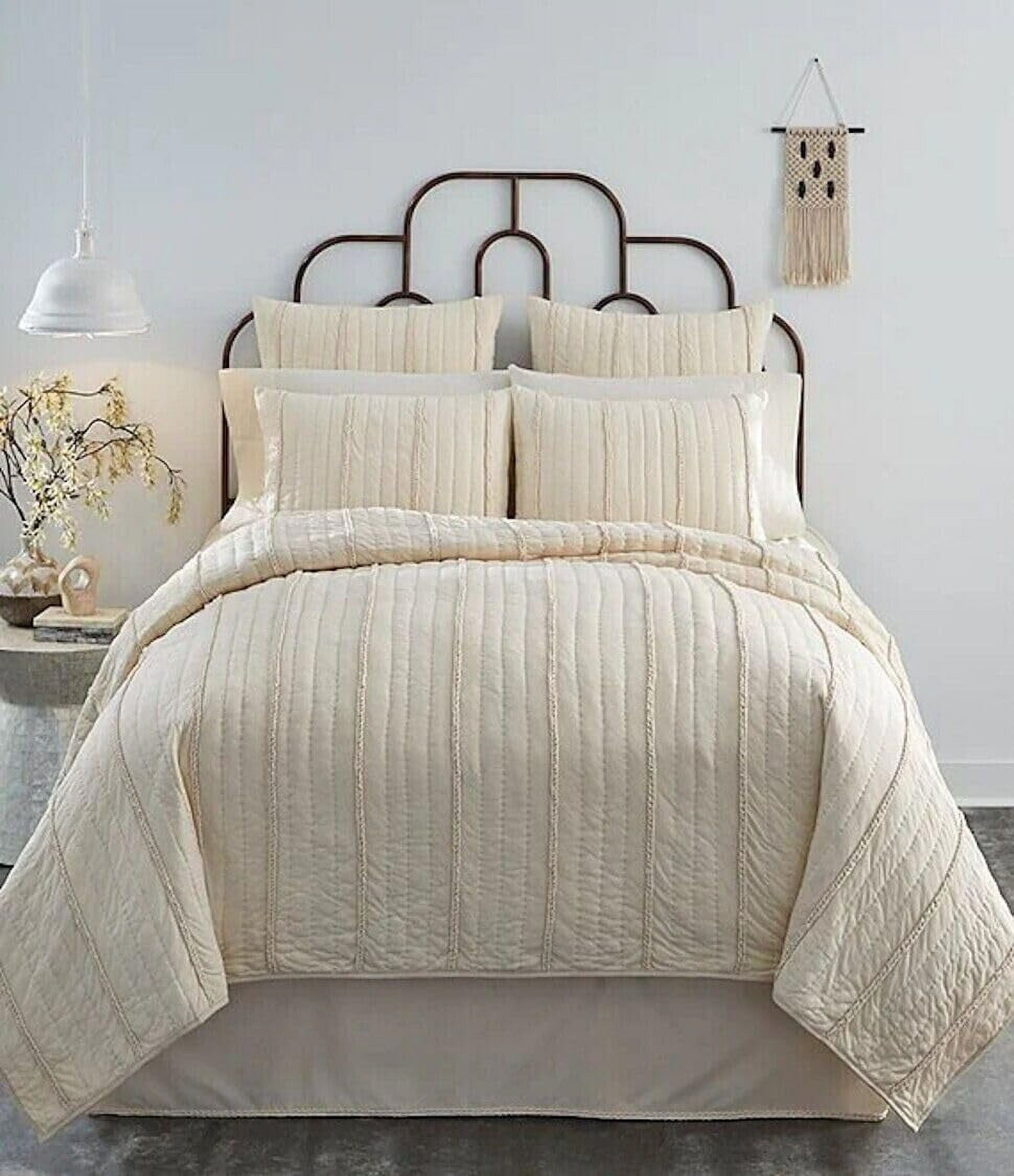 STUDIO D HALEY QUILTED STANDARD SHAM COLOR PEACH 100% COTTON - Walmart.com